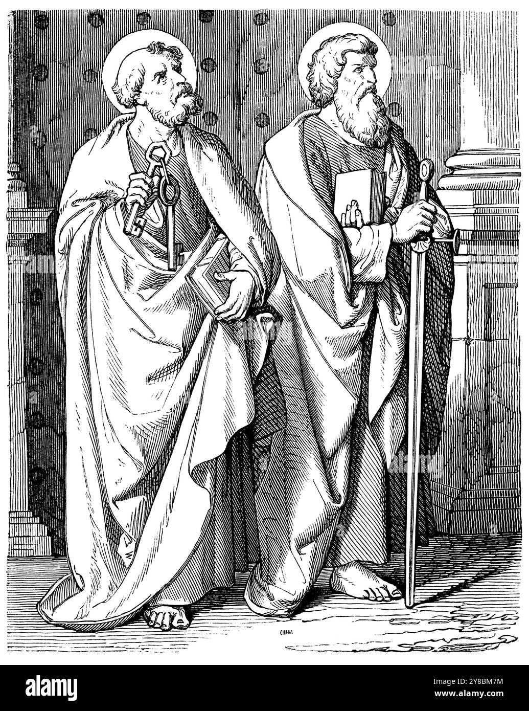 Apóstoles de jesus Black and White Stock Photos & Images - Alamy