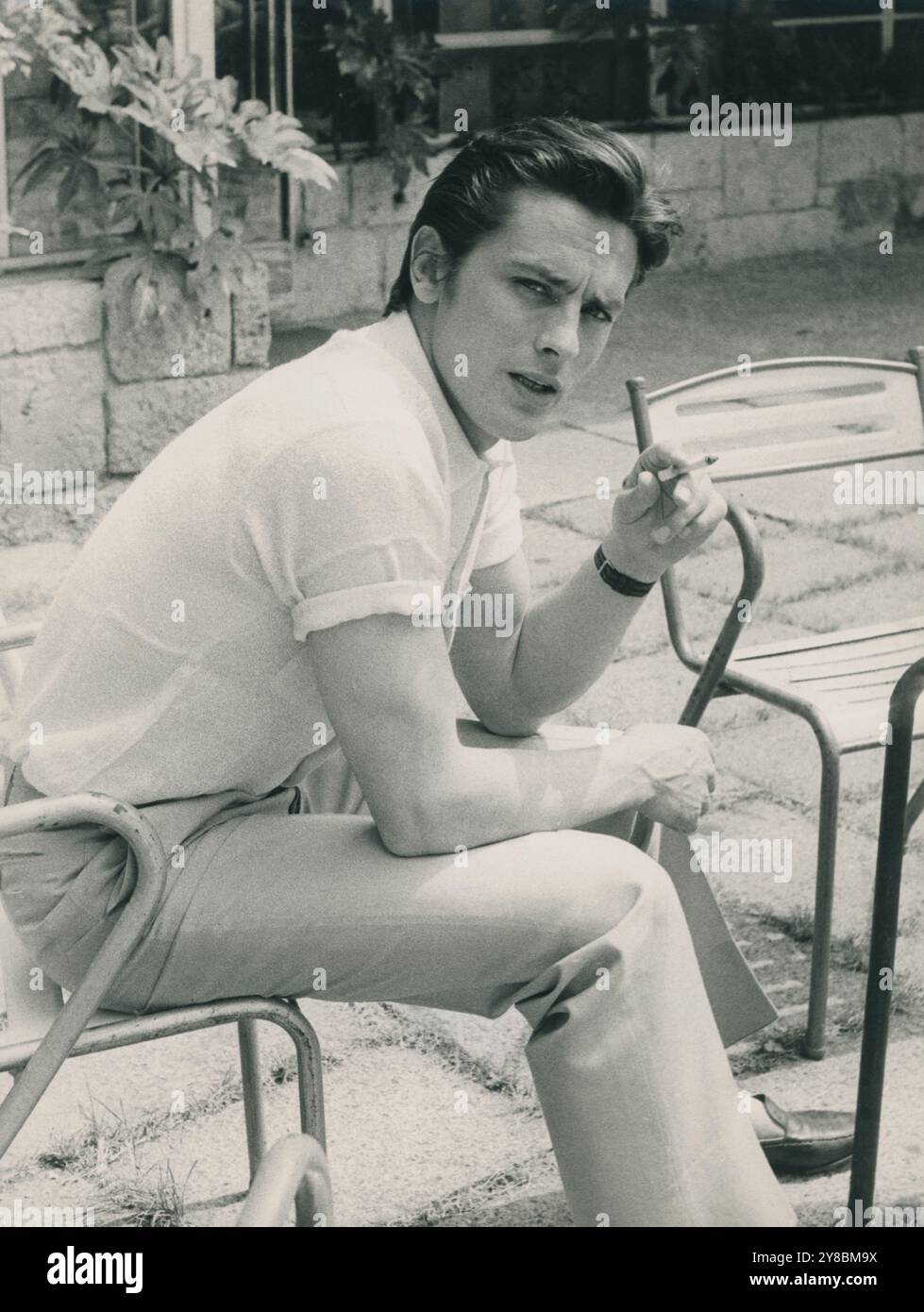 Actor francés alain delon hi-res stock photography and images - Alamy