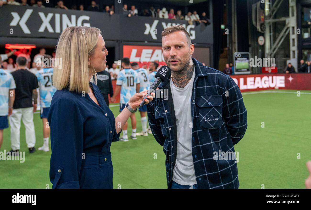 Rapper Kontra K (Maximilian Tibor Albert Diehn), Team-Manager vom Team ...