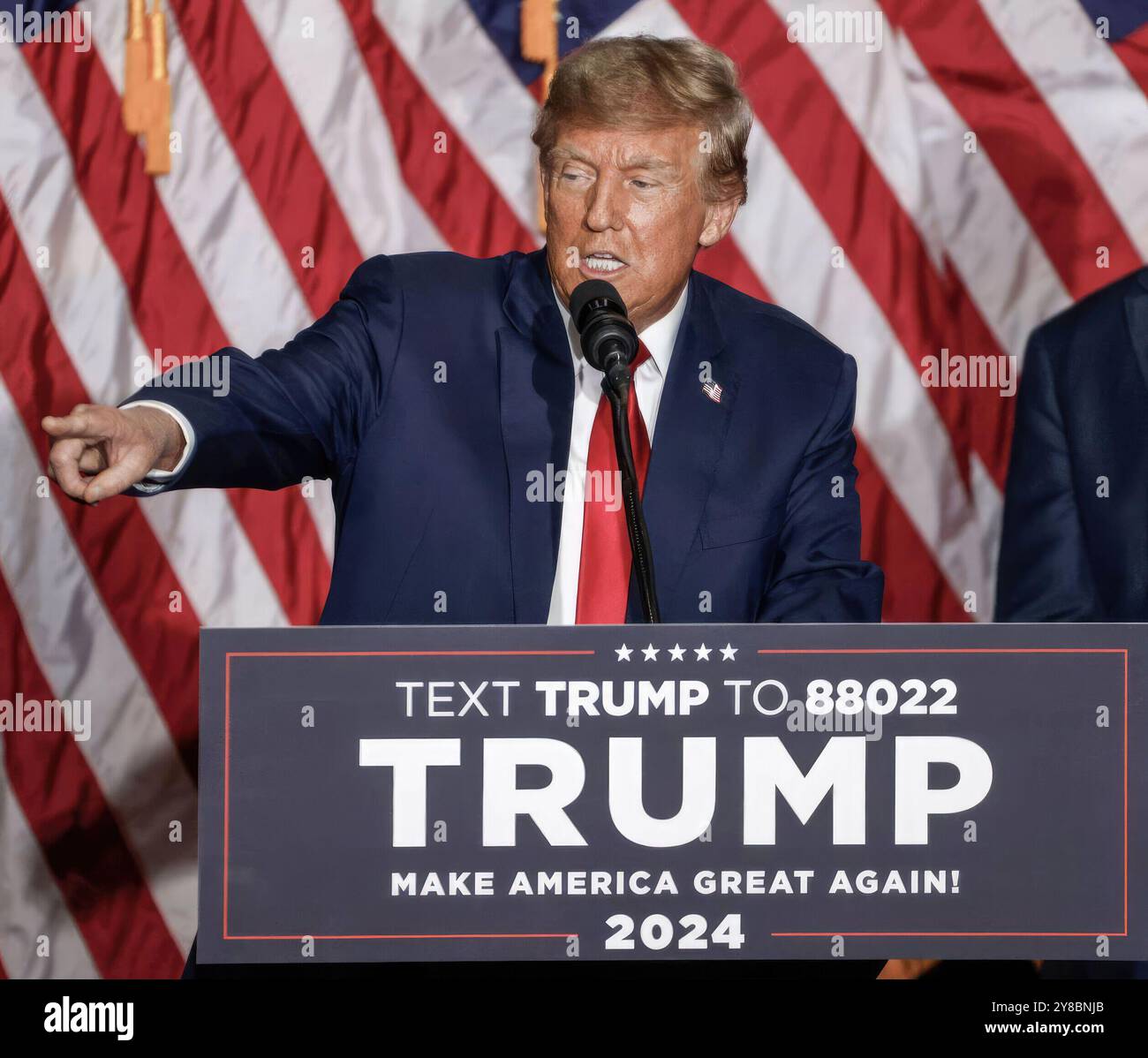 DONALD TRUMP in TRUMP VS. HARRIS: THE BATTLE FOR AMERICA (2024 ...