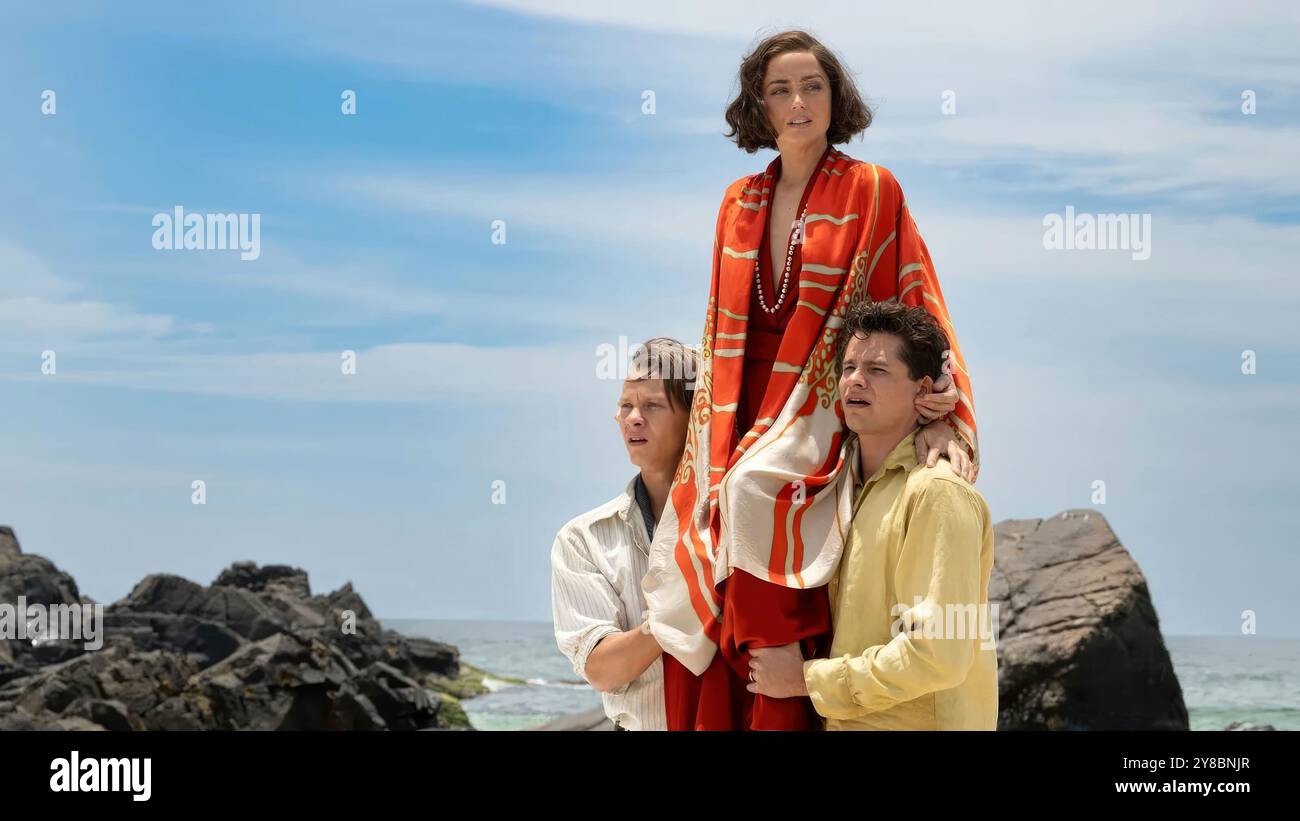 ANA DE ARMAS, TOBY WALLACE and FELIX KAMMERER in EDEN (2024), directed ...