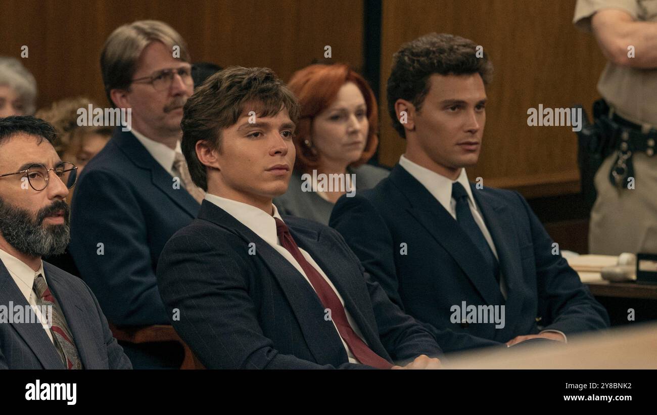 NICHOLAS ALEXANDER CHAVEZ and COOPER KOCH in MONSTERS (2024), directed ...