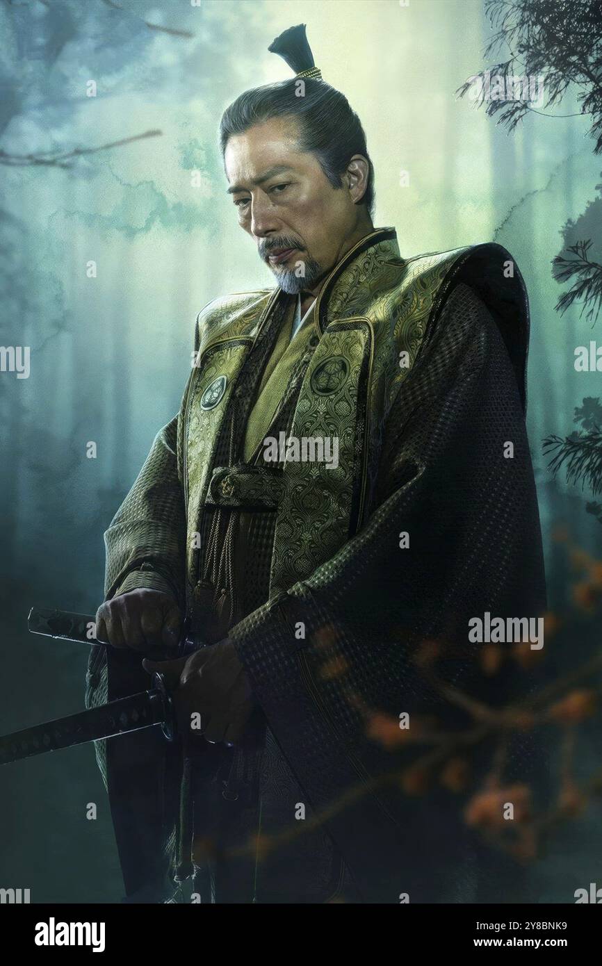 HIROYUKI SANADA in SHOGUN (2024), directed by FREDERICK E. O. TOYE ...