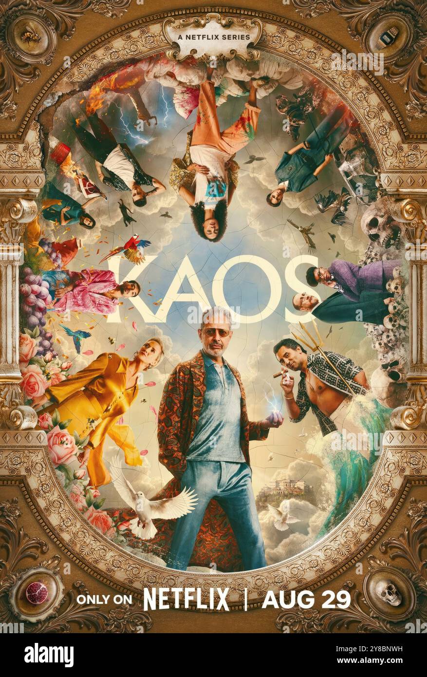 JEFF GOLDBLUM in KAOS (2024), directed by GEORGI BANKS-DAVIES and ...