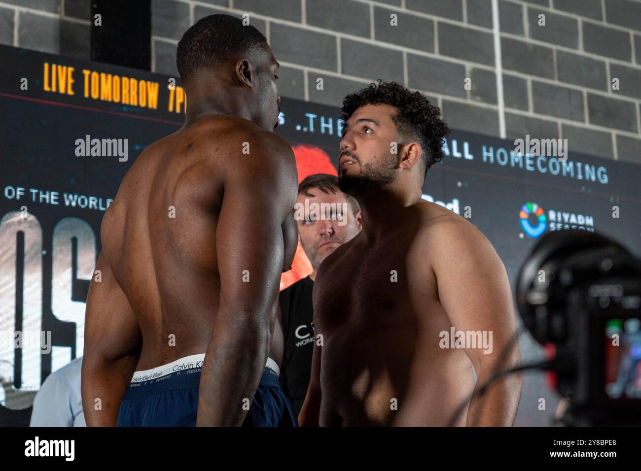 Nick Ball vs Ronnie Rios Weigh Inns - WBA Featherweight Championship Of ...