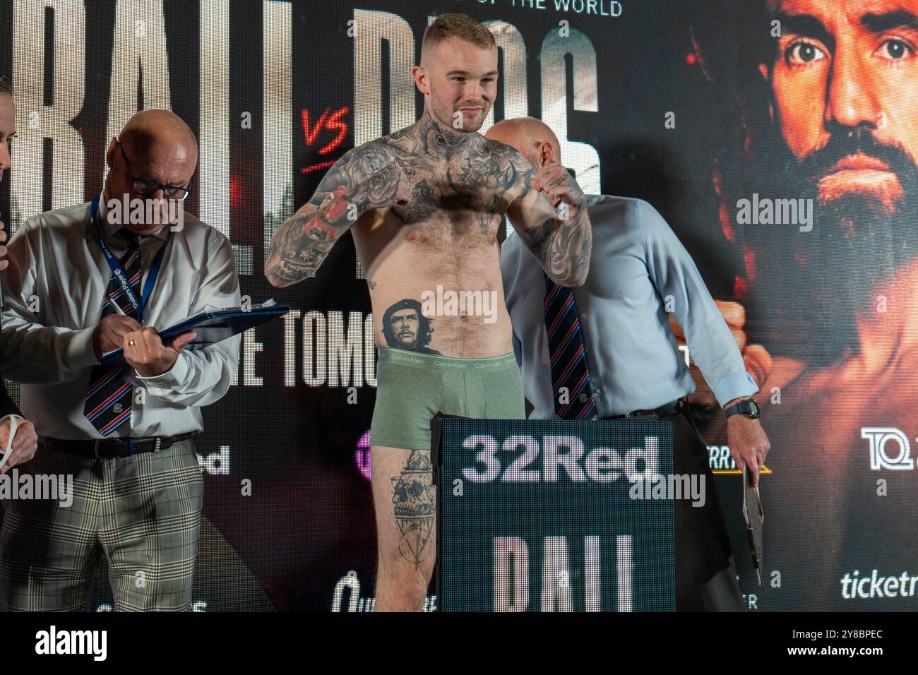 Nick Ball vs Ronnie Rios Weigh Inns - WBA Featherweight Championship Of ...