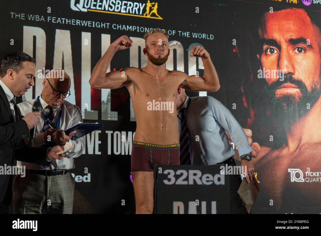Nick Ball vs Ronnie Rios Weigh Inns - WBA Featherweight Championship Of ...