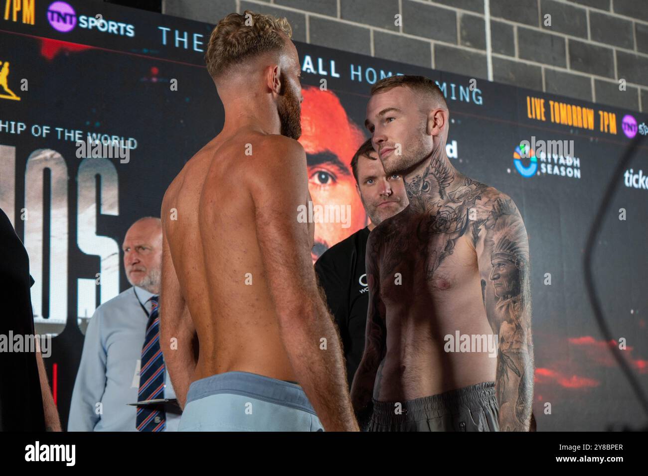 Nick Ball vs Ronnie Rios Weigh Inns - WBA Featherweight Championship Of ...