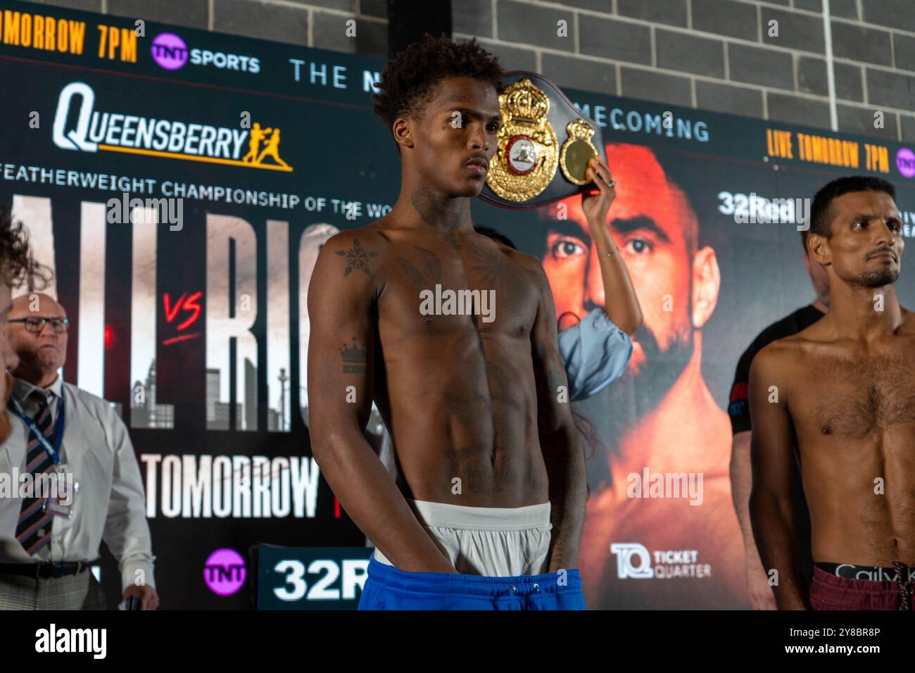 Nick Ball vs Ronnie Rios Weigh Inns - WBA Featherweight Championship Of ...