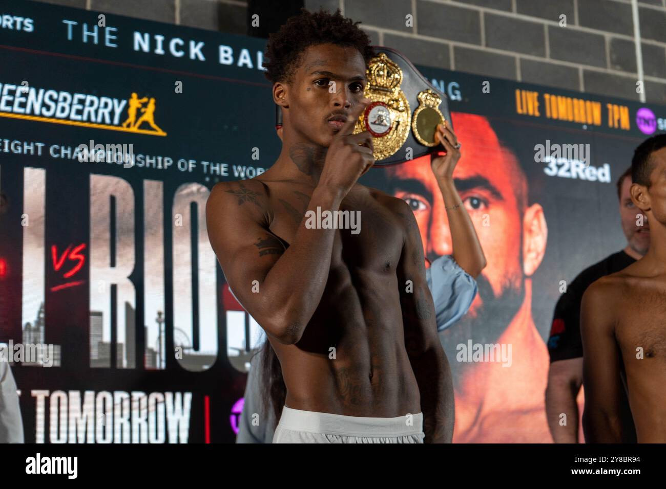 Nick Ball vs Ronnie Rios Weigh Inns - WBA Featherweight Championship Of ...