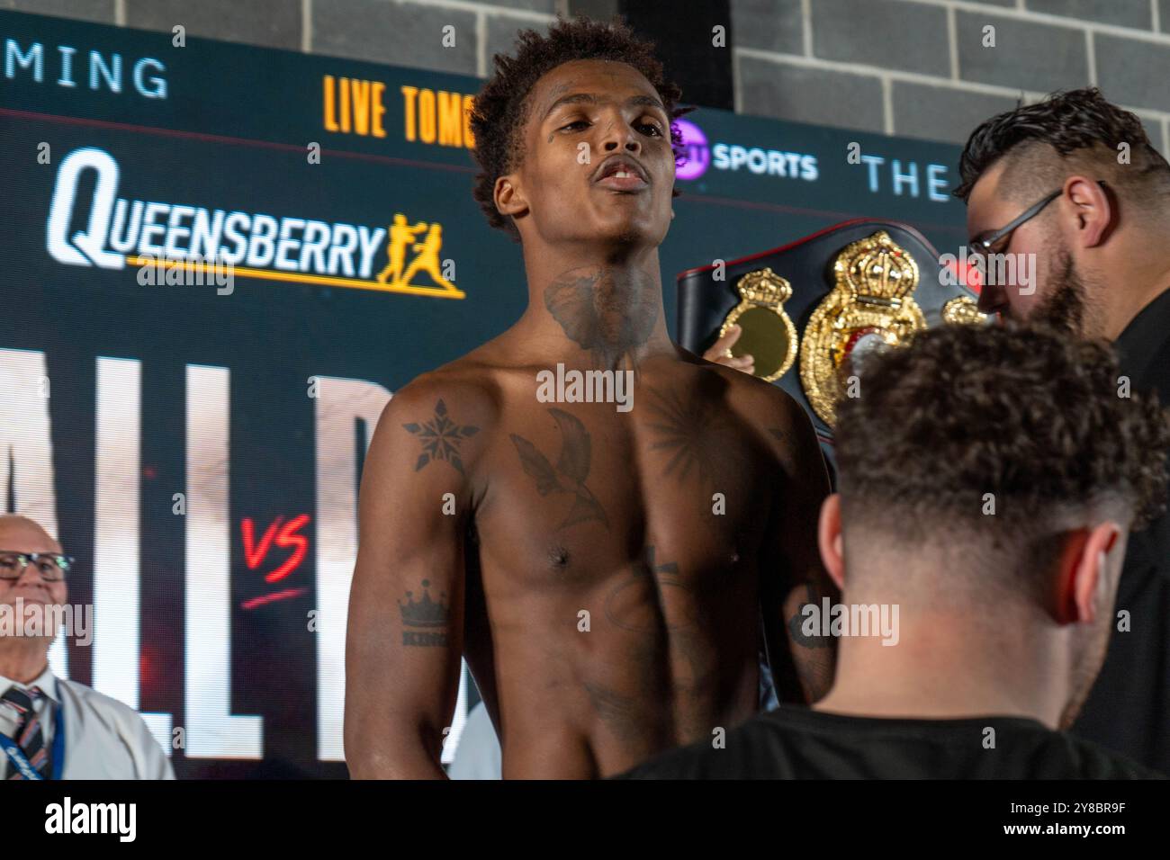 Nick Ball vs Ronnie Rios Weigh Inns - WBA Featherweight Championship Of ...