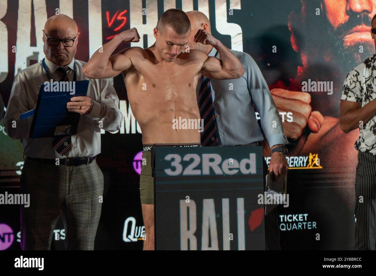 Nick Ball vs Ronnie Rios Weigh Inns - WBA Featherweight Championship Of ...