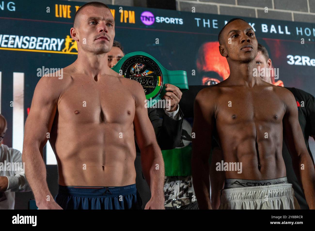 Nick Ball vs Ronnie Rios Weigh Inns - WBA Featherweight Championship Of ...