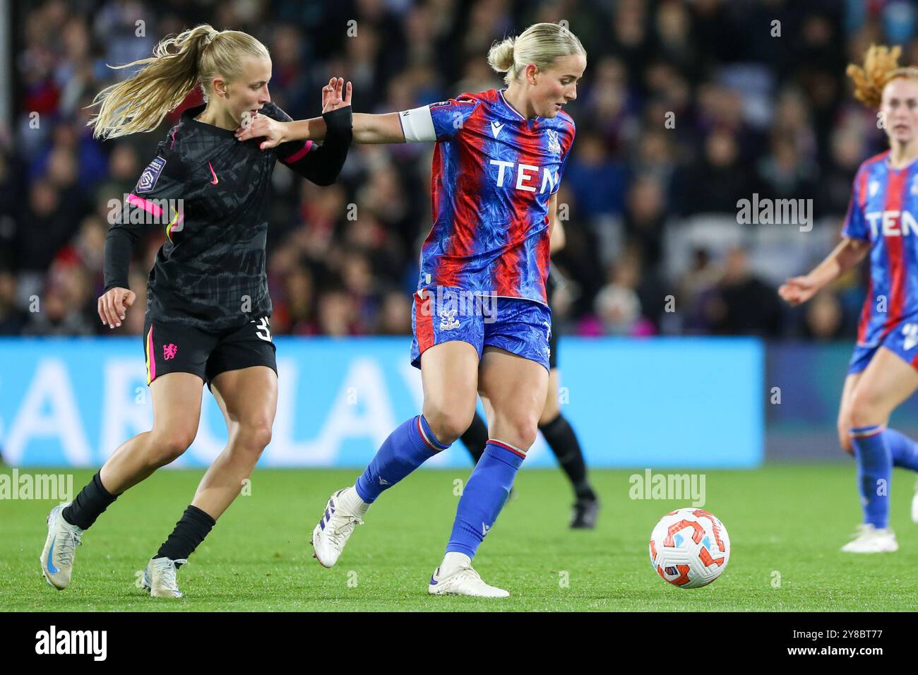 London, UK. 27th September, 2024. Aimee Everett during Crystal Palace v ...