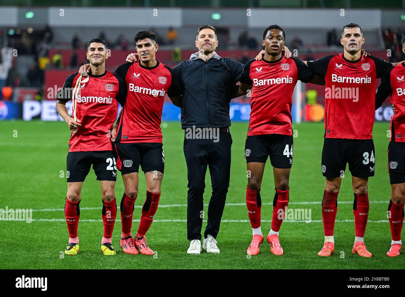 01.10.2024, Fussball, Champions League, 2. Spieltag, Saison 2024/2025, Bayer 04 Leverkusen - AC ...