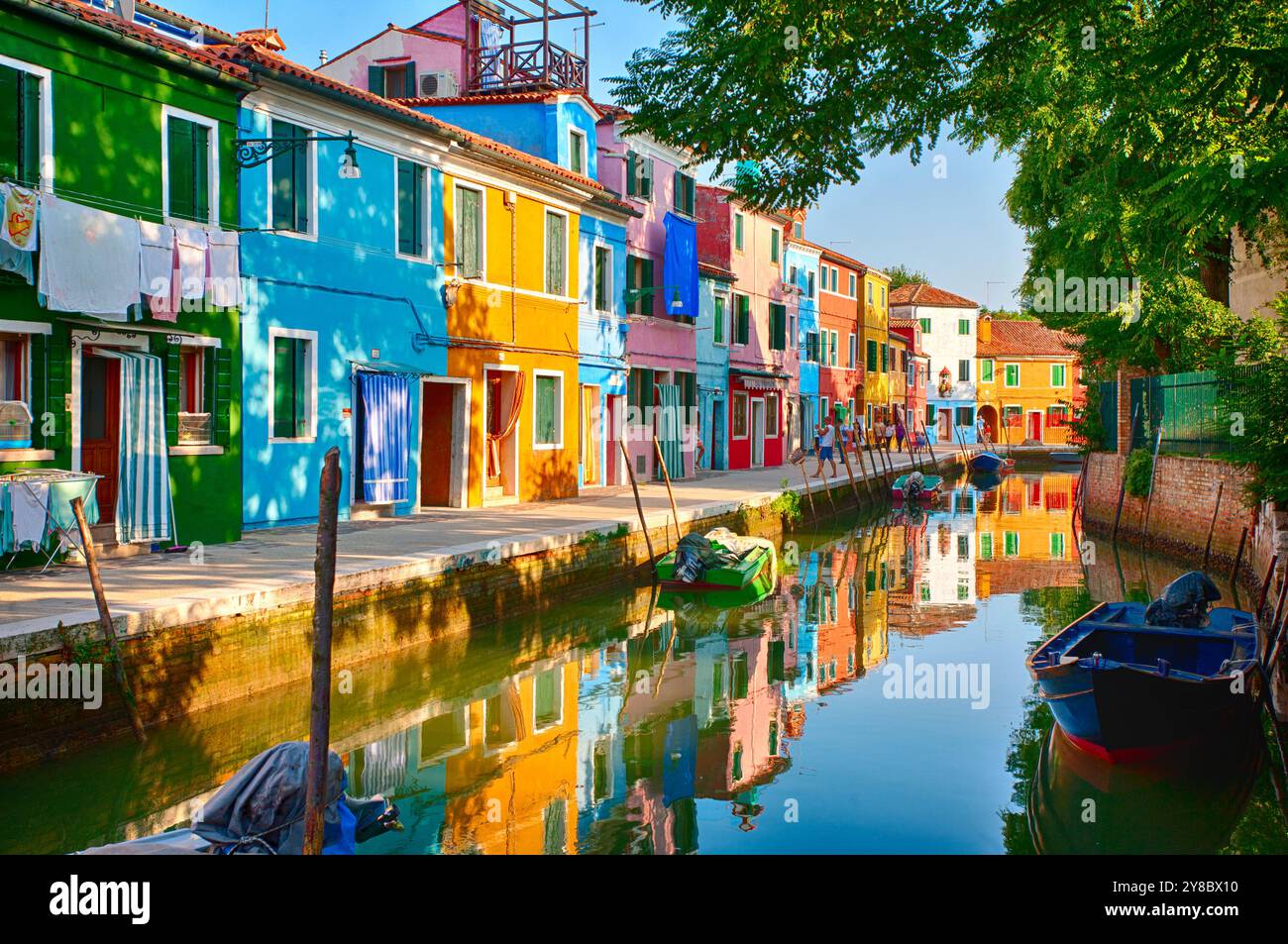 Colorful Burano Island near Venice, Italy Stock Photo - Alamy