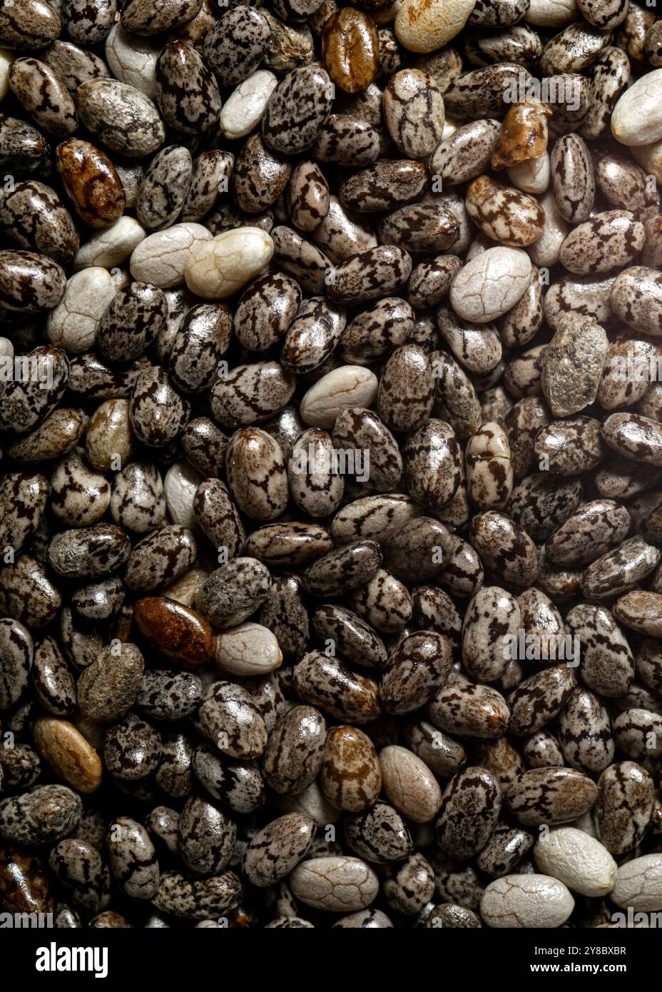 Chia seed texture hi-res stock photography and images - Alamy