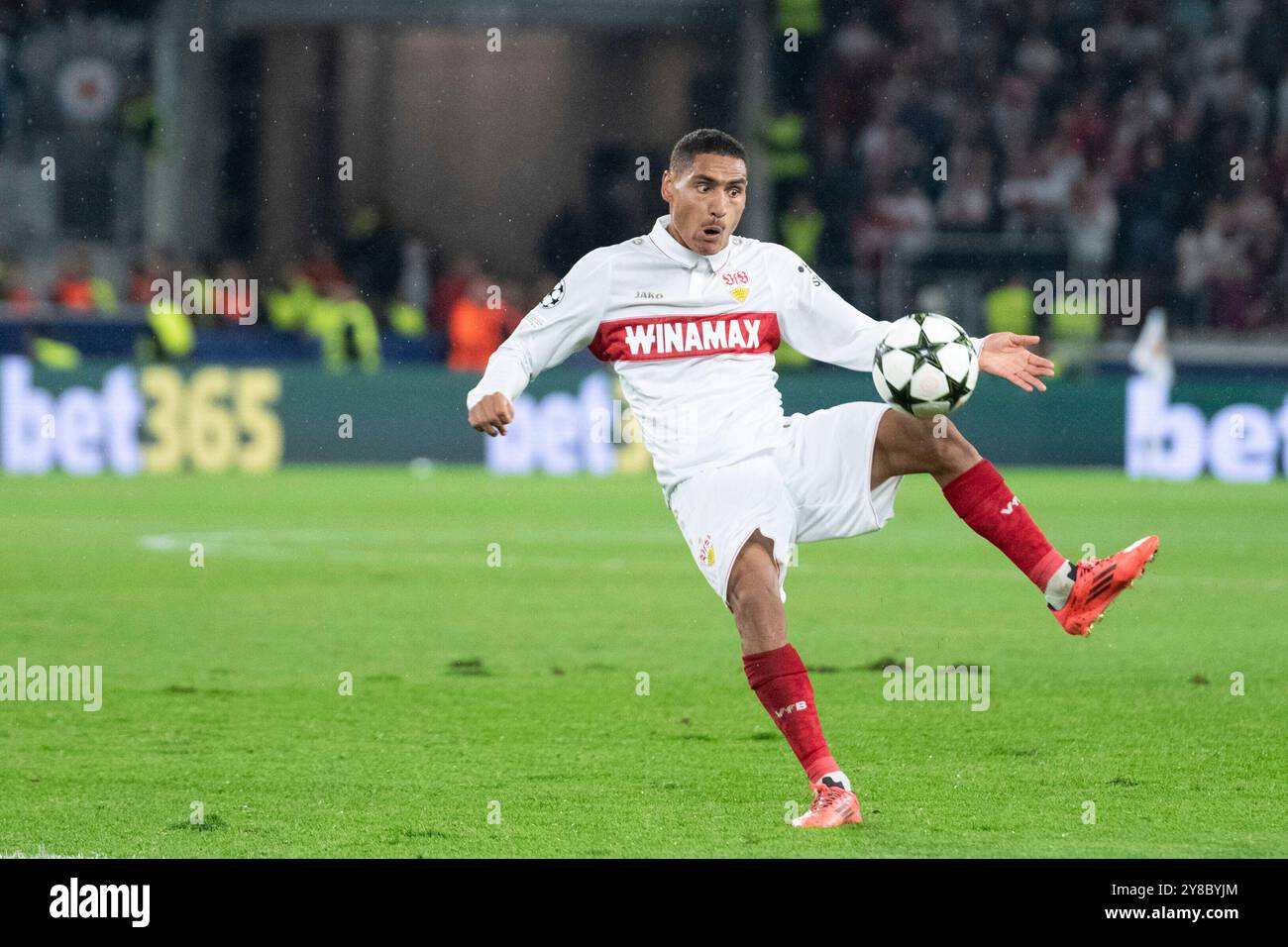 Enzo Millot (VfB Stuttgart, #08) GER, VfB Stuttgart vs. AC Sparta Prag ...