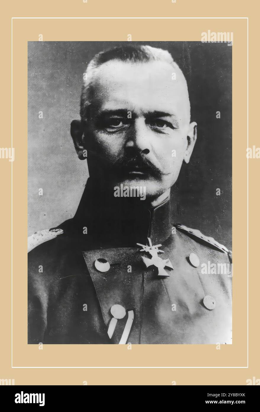 Erich von Falkenhayn, 1861-1922, Head and shoulders, facing front., 1 ...