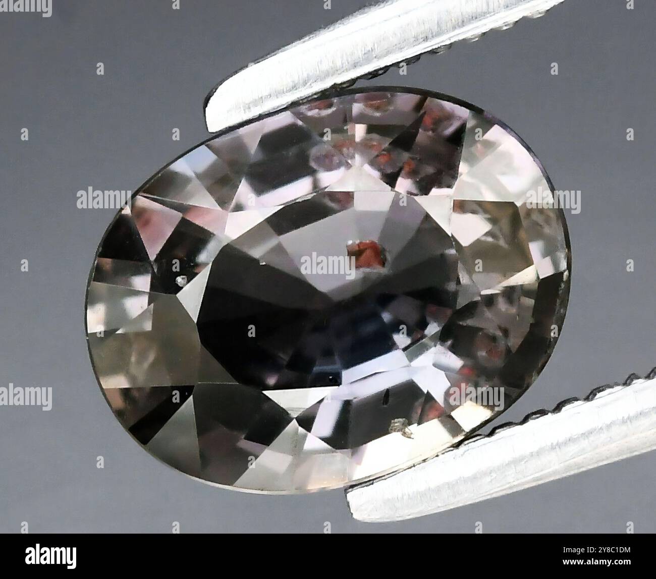 Exquisite Oval Cut Alexandrite Gemstone Captured in Precision Jewelers ...