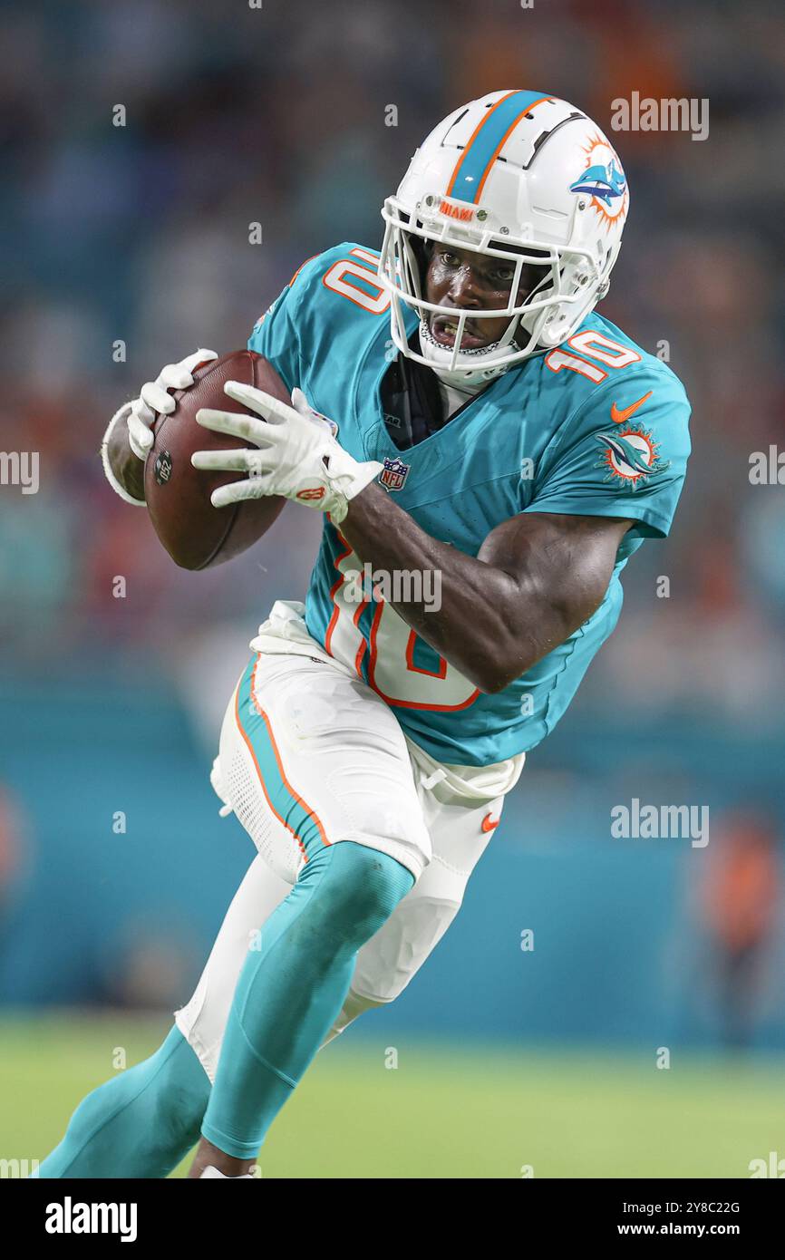 Miami Gardens, FL USA; during an NFL game on Monday, September 30, 2024 ...