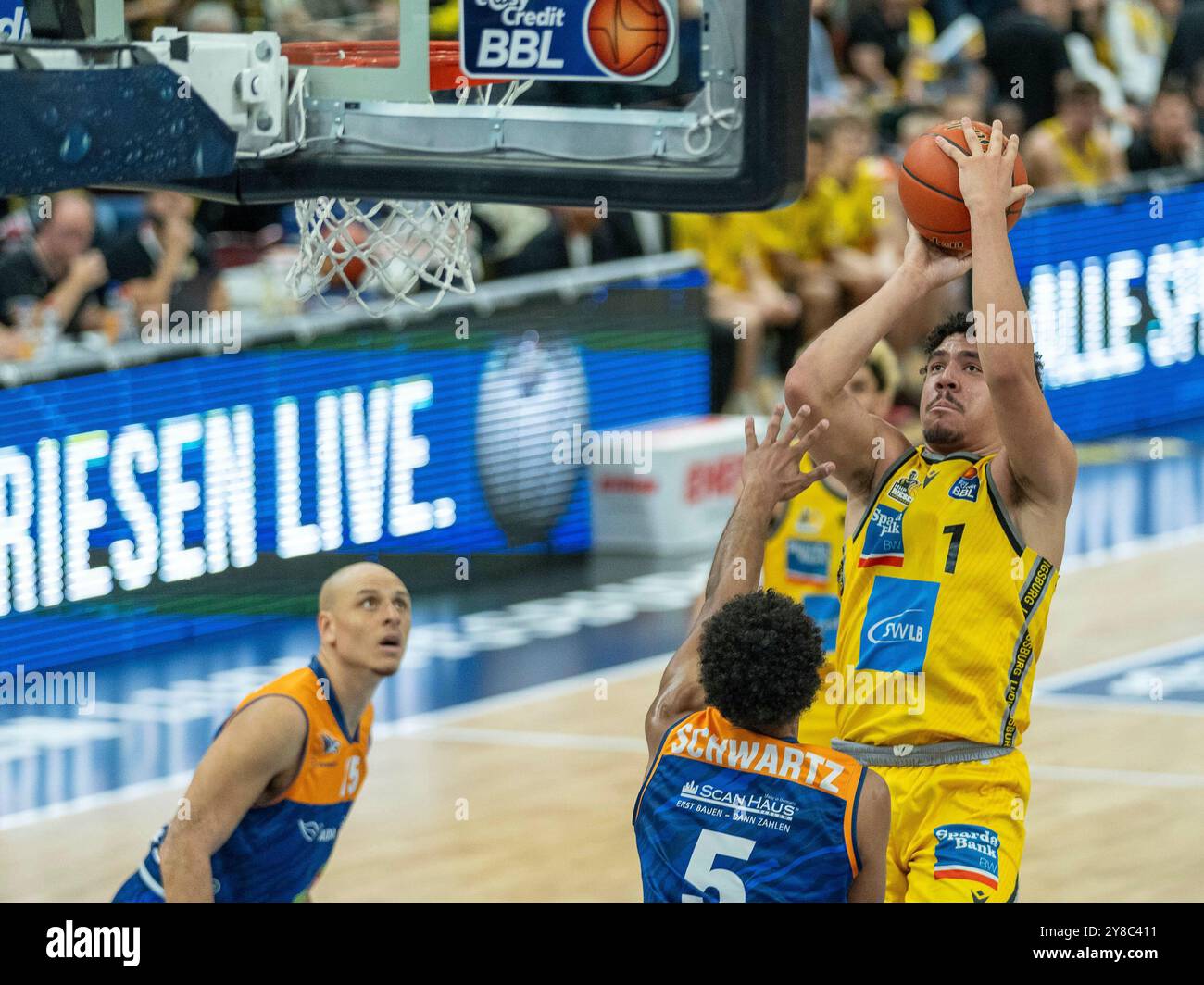 Joel Scott (MHP Riesen Ludwigsburg, #01), GER, MHP Riesen Ludwigsburg ...