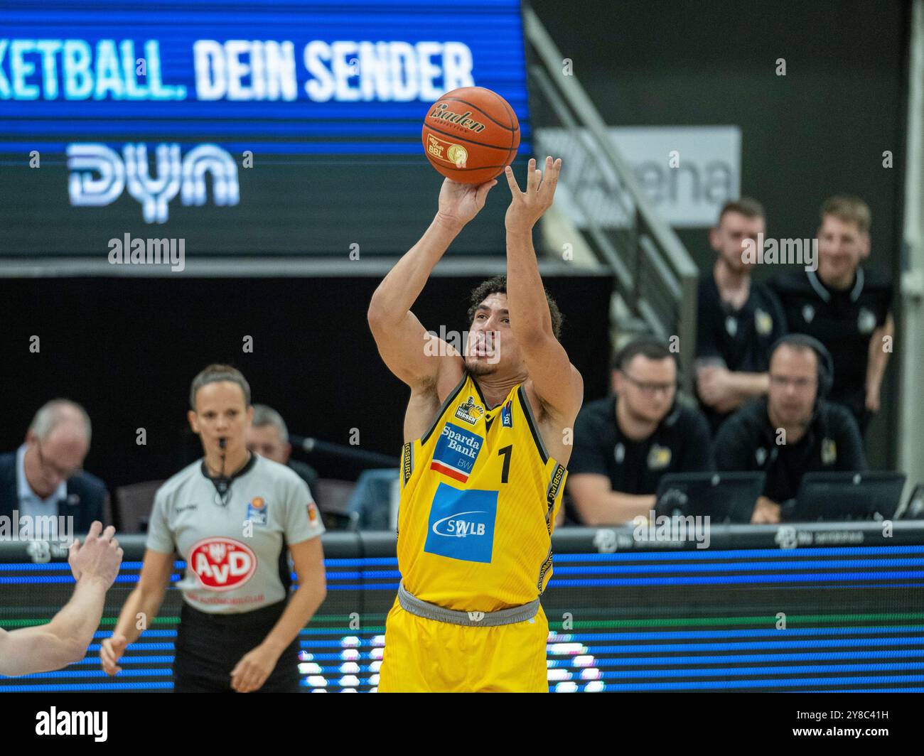 #, GER, MHP Riesen Ludwigsburg vs. Rostock Seawolves, Basketball ...