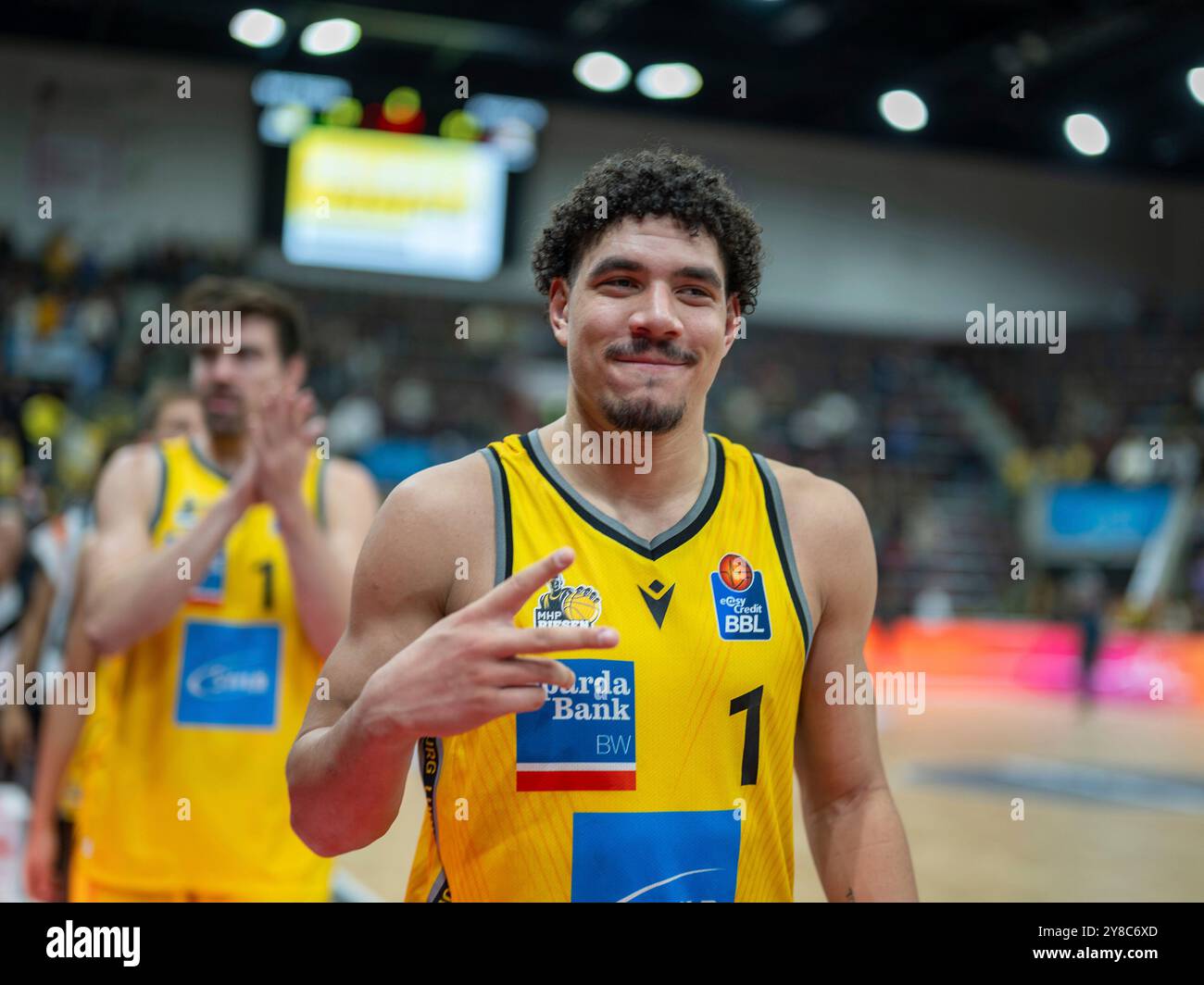 Ludwigsburg, Deutschland. 02nd Oct, 2024. Joel Scott (MHP Riesen ...