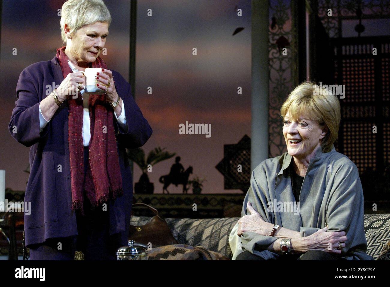 l-r: Judi Dench (Frances Beale), Maggie Smith (Madeleine Palmer) in THE ...