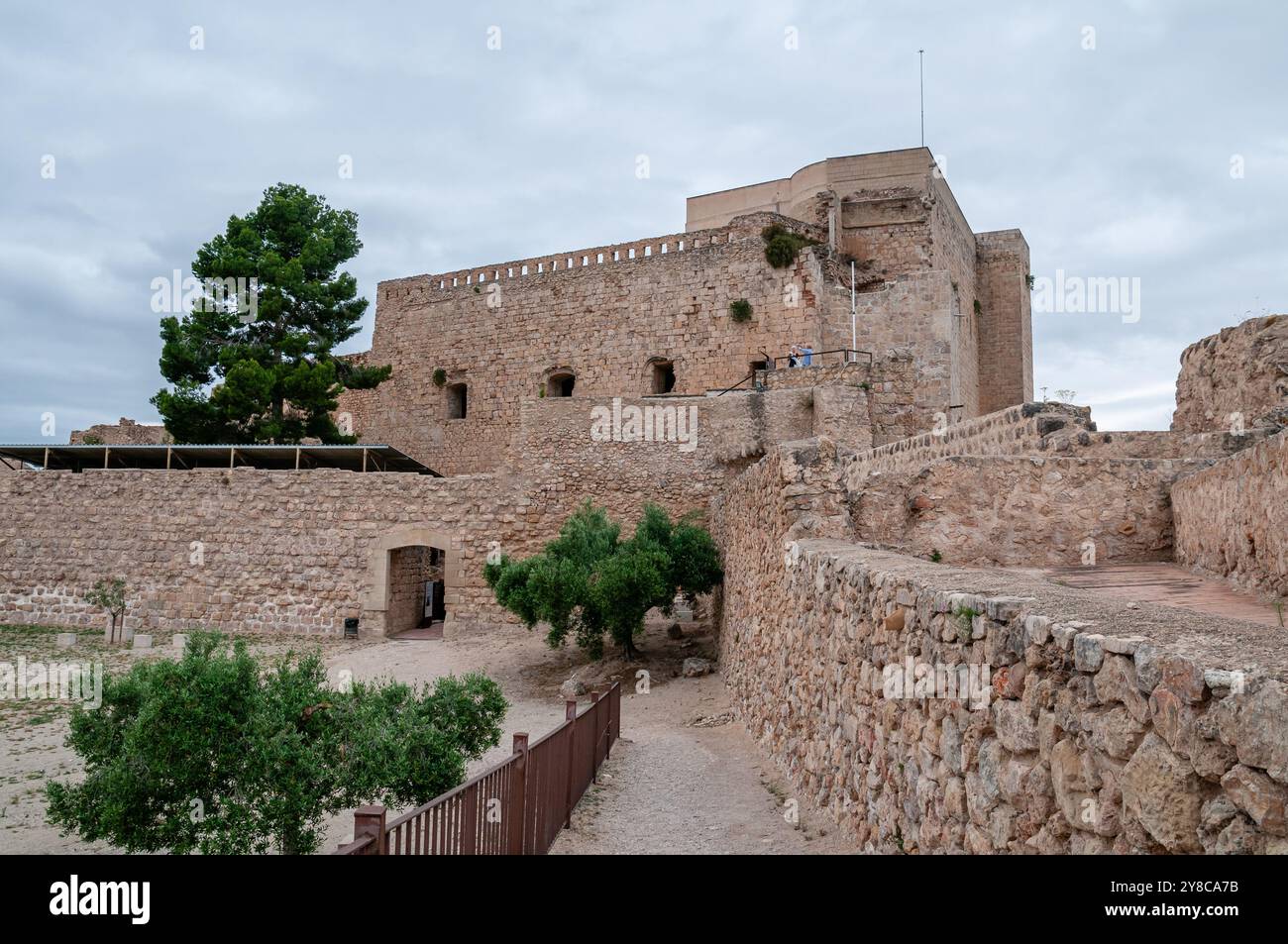 Exterior view templar castle hi-res stock photography and images - Alamy