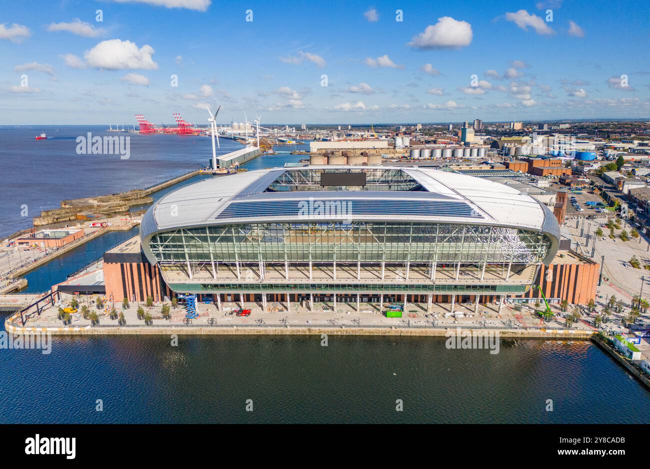 New everton stadium general hi-res stock photography and images - Alamy