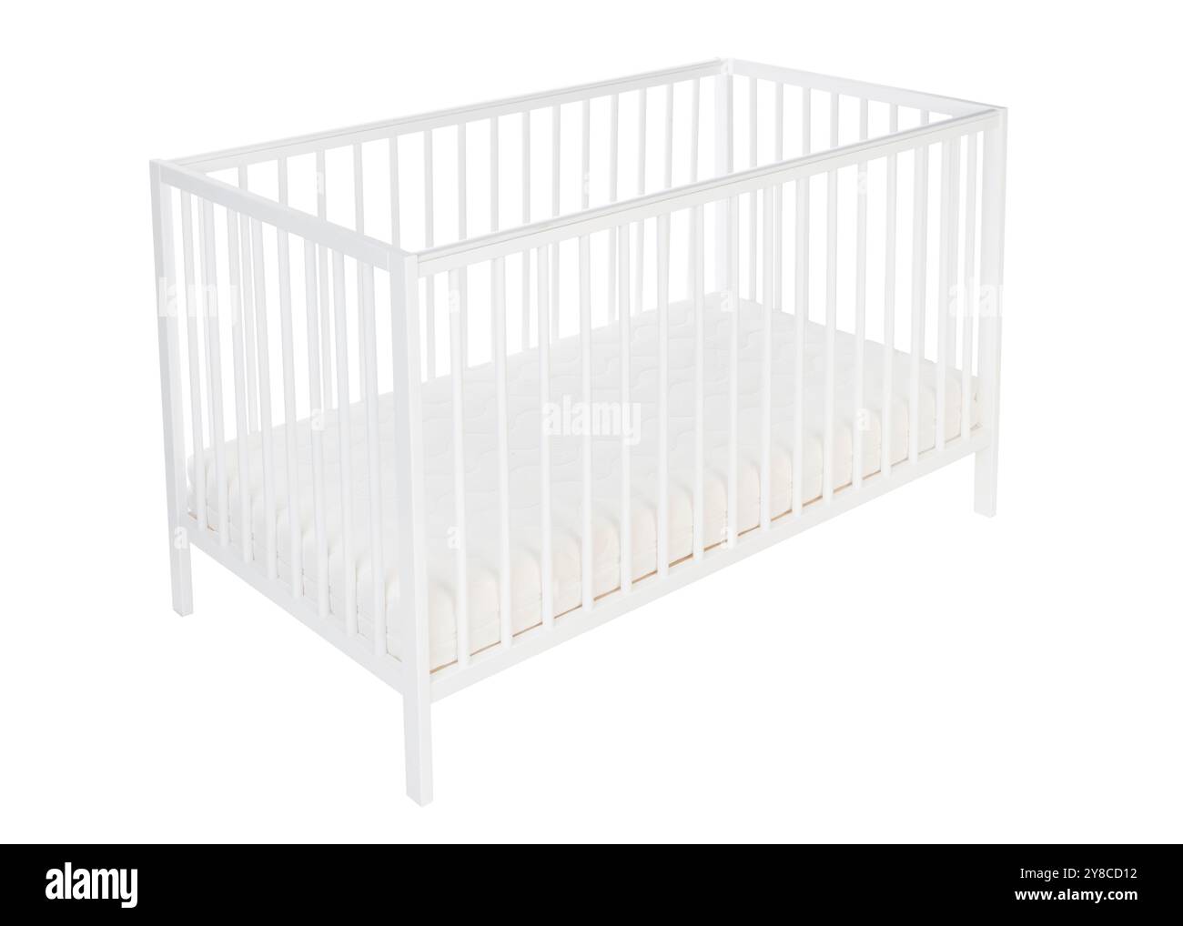Modern baby room with white crib hi-res stock photography and images ...