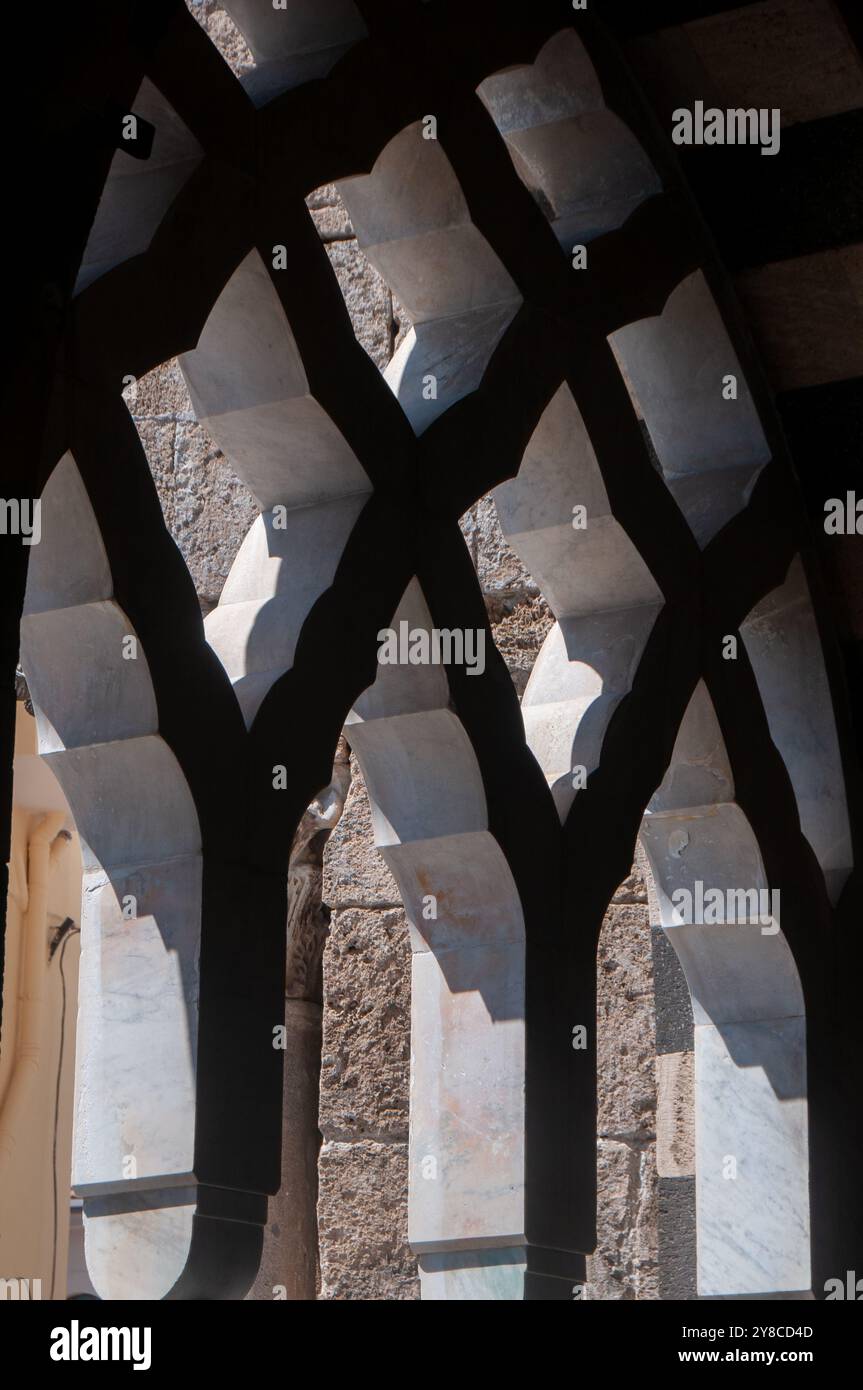 Glimpse of the Amalfi Cathedral / Scorcio del Duomo di Amalfi Stock ...
