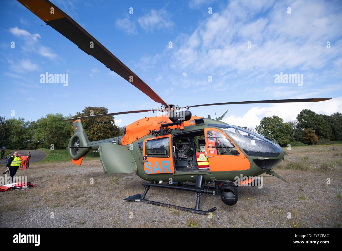 SAR-Rettungshubschrauber, Katastrophenschutz-Uebung LOKI24 in ...