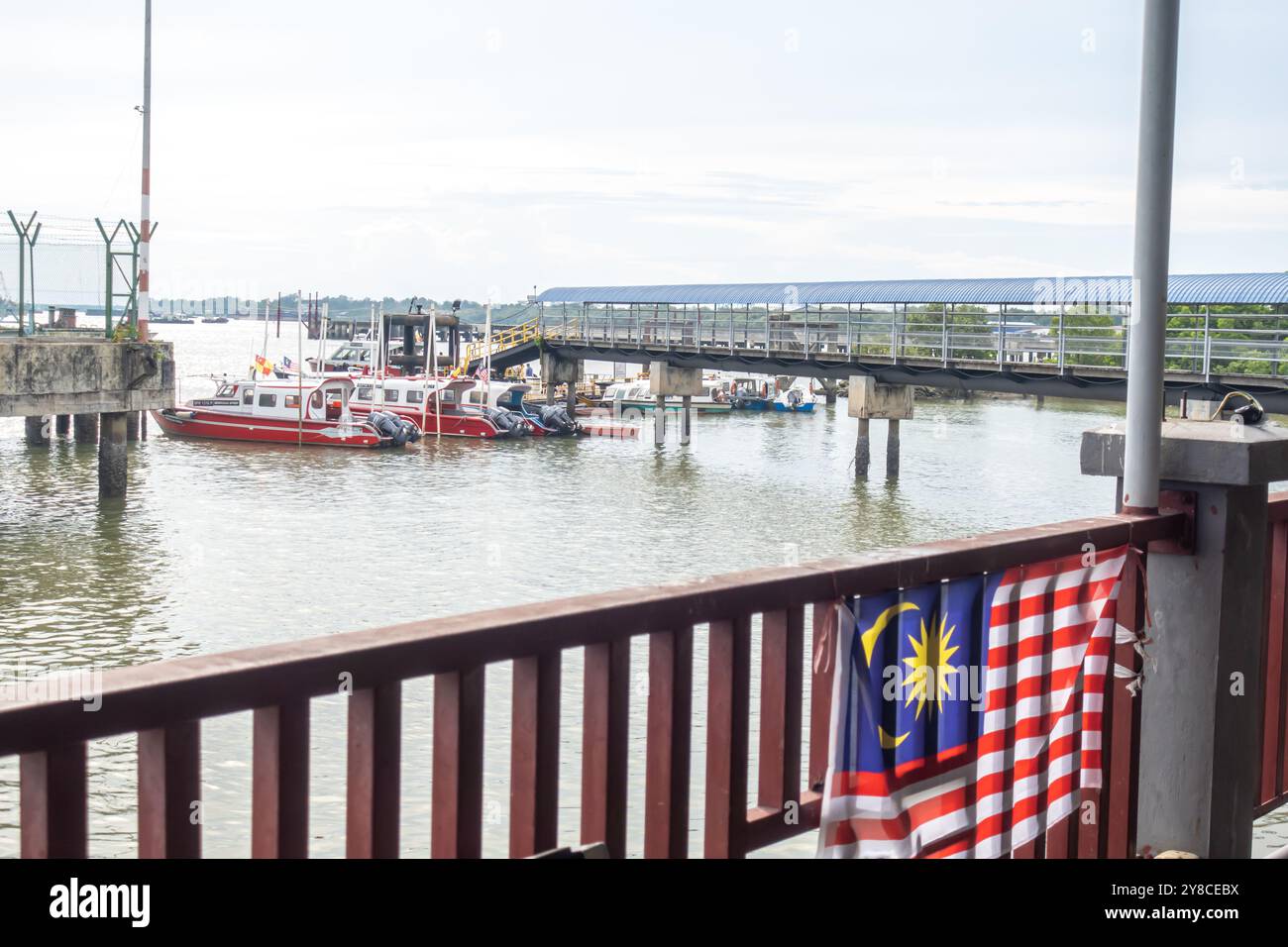 Port Klang pier, Malaysia, Asia Stock Photo - Alamy