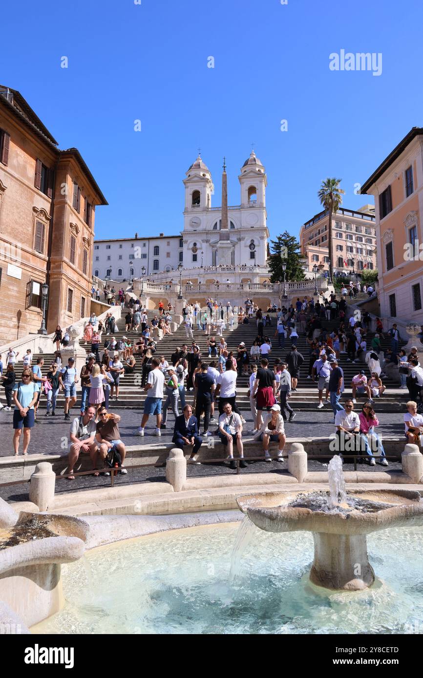 Spanish Steps, Piazza di Spagna, Rome, Italy Stock Photo - Alamy