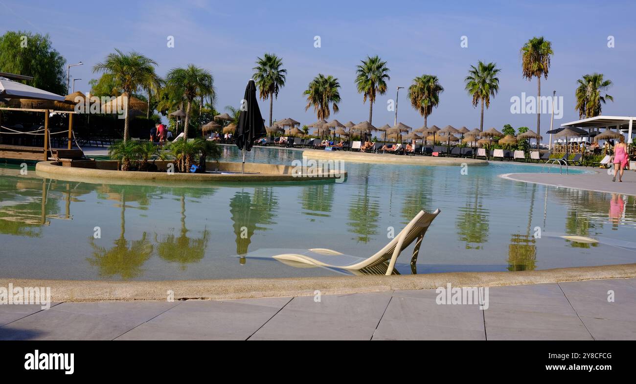 Swimming pool, Cabanas beach and nature hotel.sunshine, holiday ...