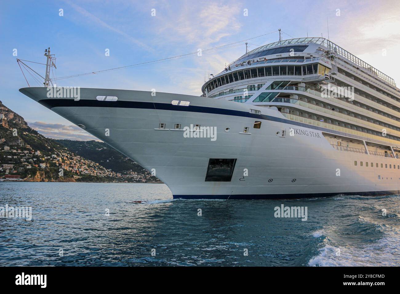 Port Hercule, Monaco. Oct 03,2024: Stopover of the beautiful cruise ...