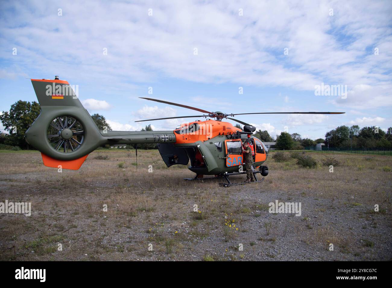 SAR-Rettungshubschrauber, Katastrophenschutz-Uebung LOKI24 in ...