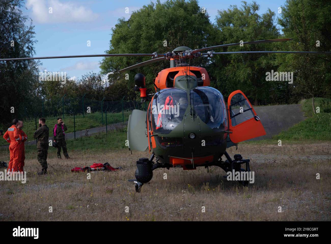 SAR-Rettungshubschrauber, Katastrophenschutz-Uebung LOKI24 in ...