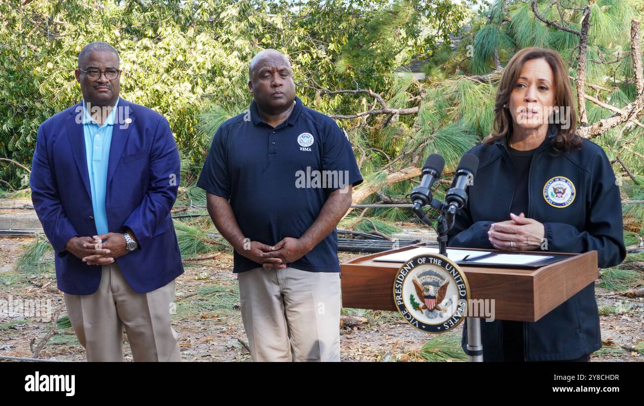 Augusta, United States. 02 October, 2024. U.S Vice President Kamala ...