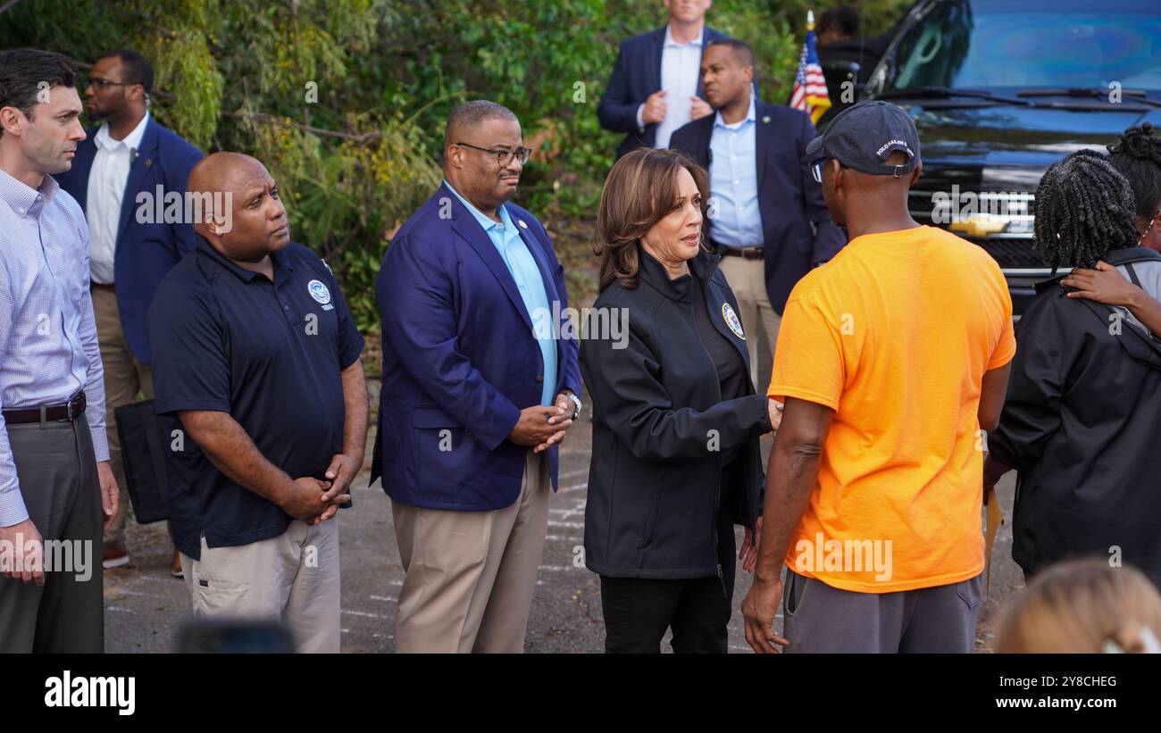 Augusta, United States. 02 October, 2024. U.S Vice President Kamala ...