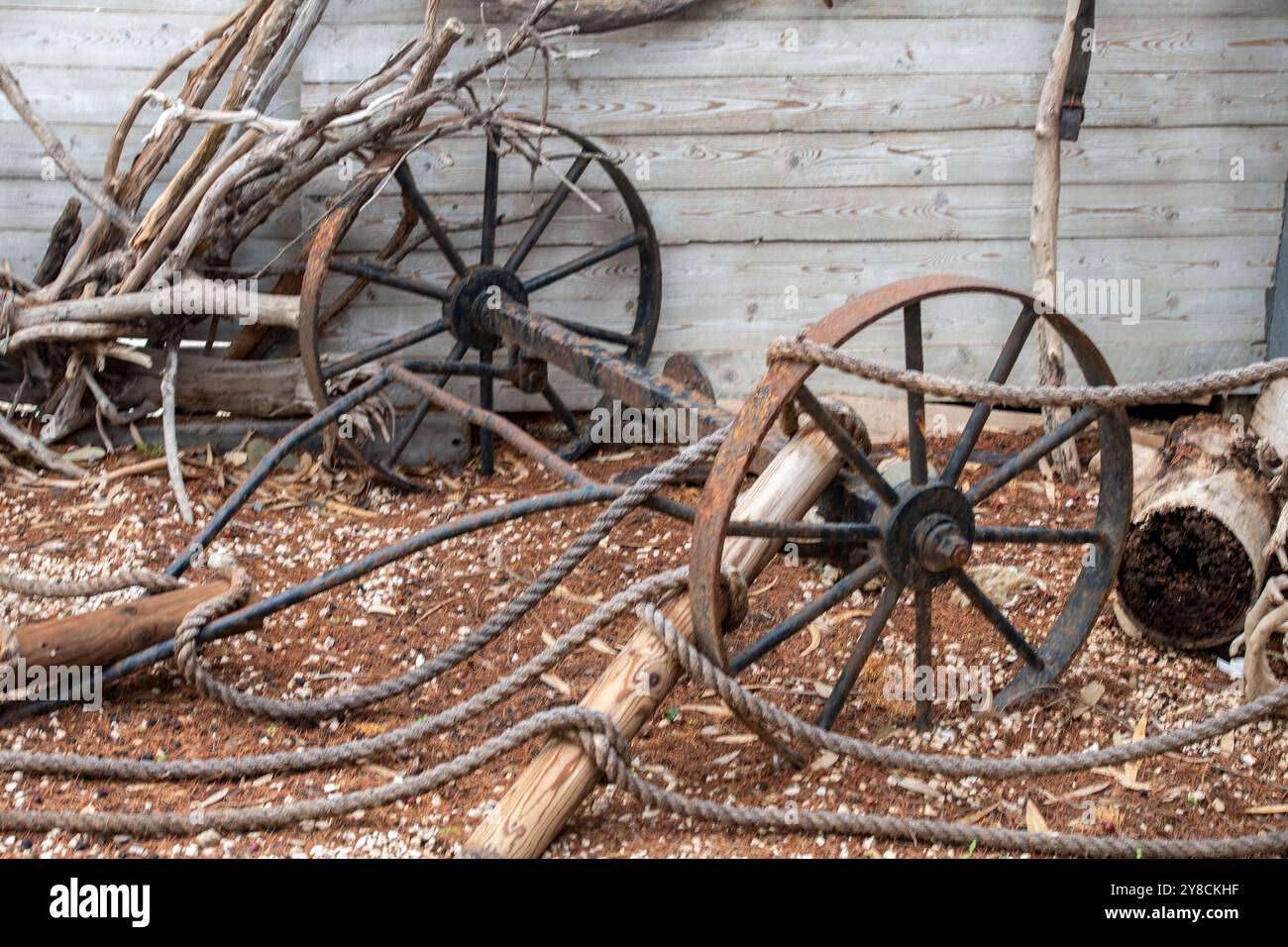 Traler wheels hi-res stock photography and images - Alamy