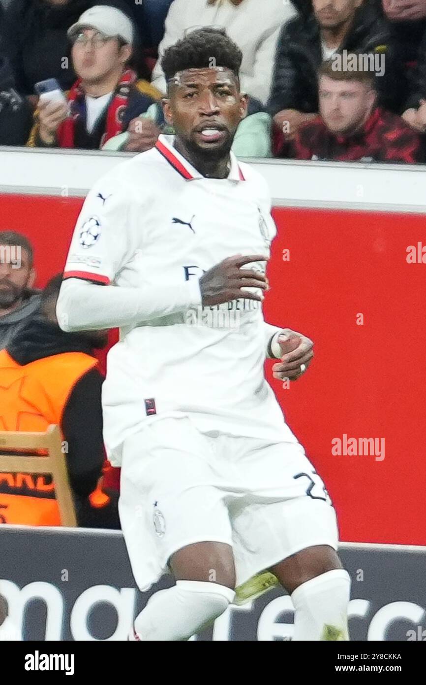 22 Emerson Royal of AC Milan during the UEFA Champions League, League ...
