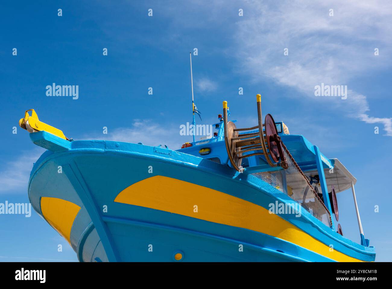 Greek commercial trawler hi-res stock photography and images - Alamy