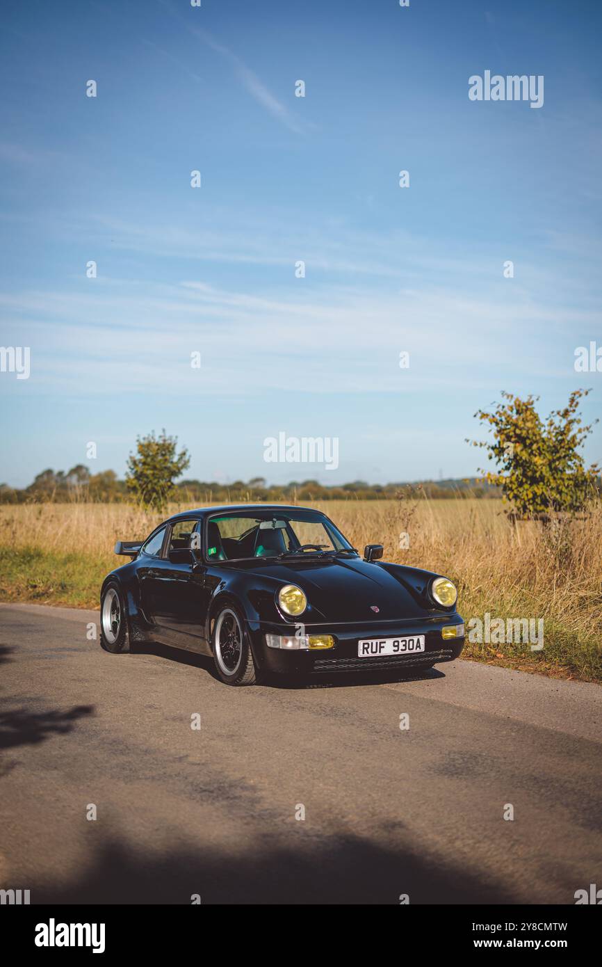1987 Porsche 911 930 RUF 3.4 BTR photographed in the autumn countryside ...