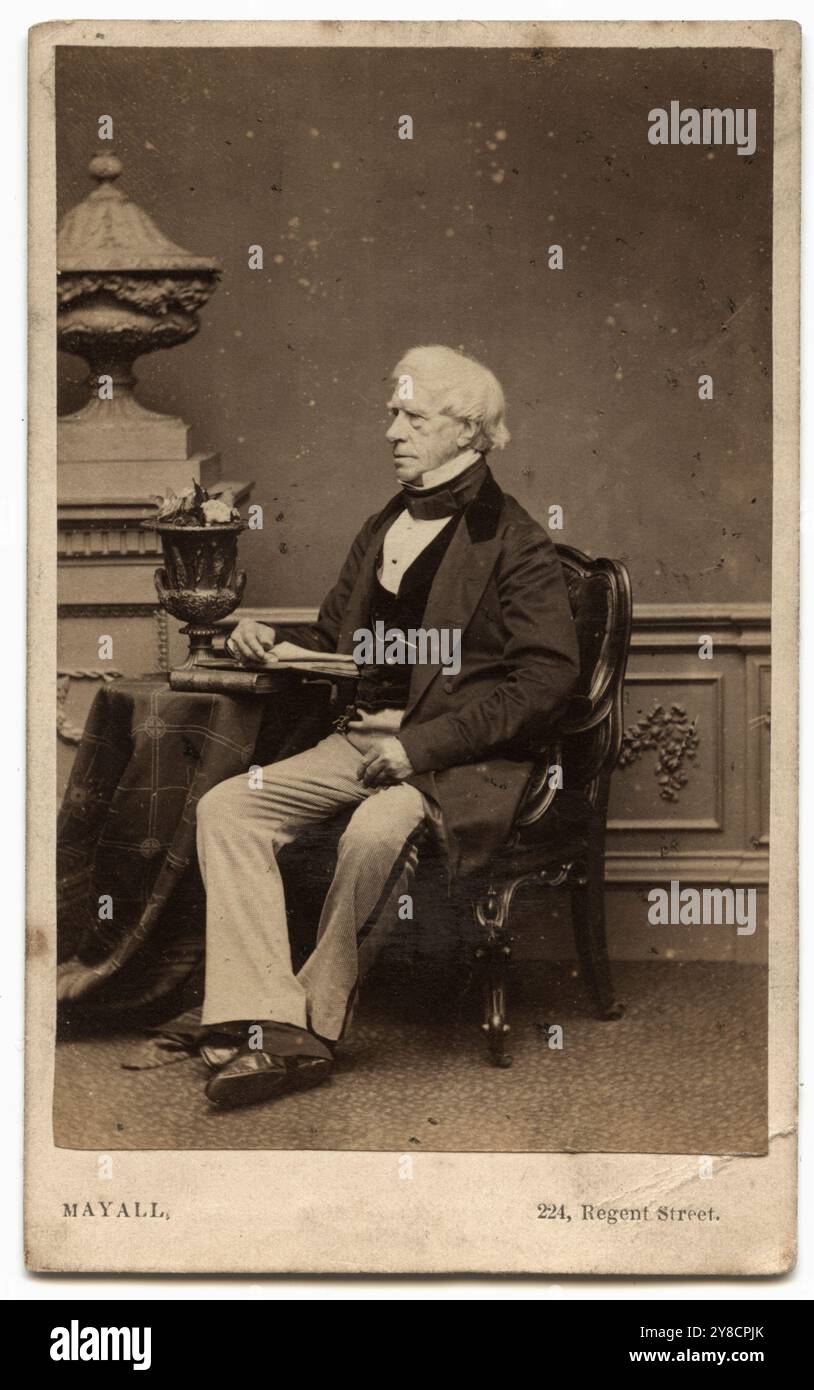 Henry Brougham, 1st Baron Brougham and Vaux, by John Jabez Mayall, ca ...