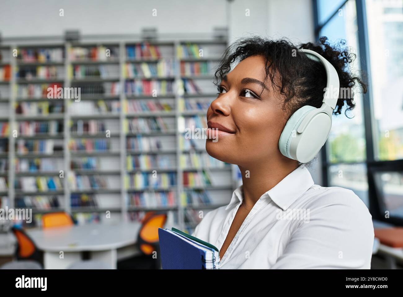 A Dedicated African American Teacher Connects With Her Students While