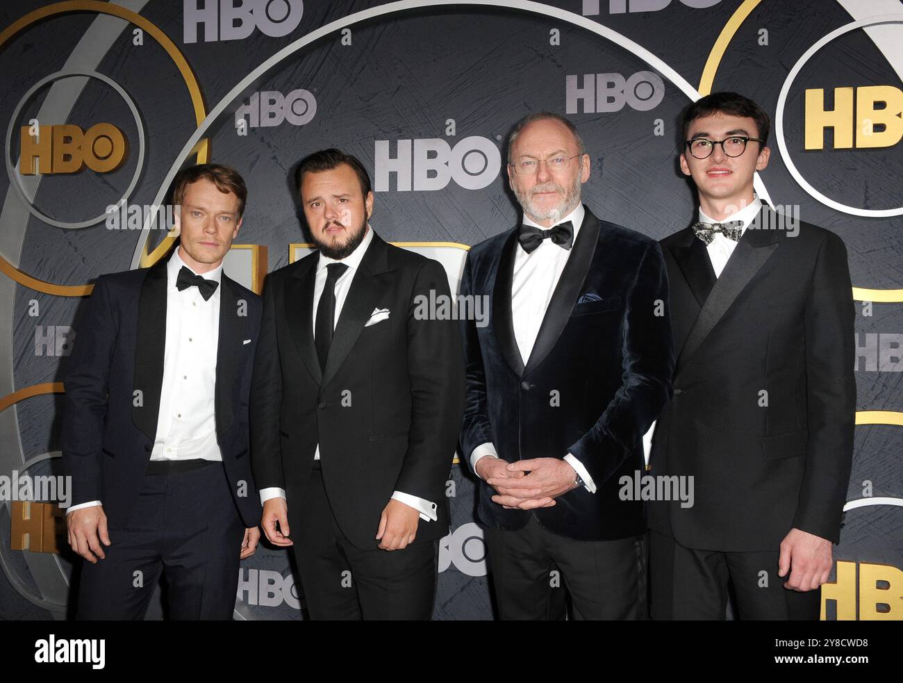 Isaac Hempstead Wright, Liam Cunningham, John Bradley and Alfie Allen ...