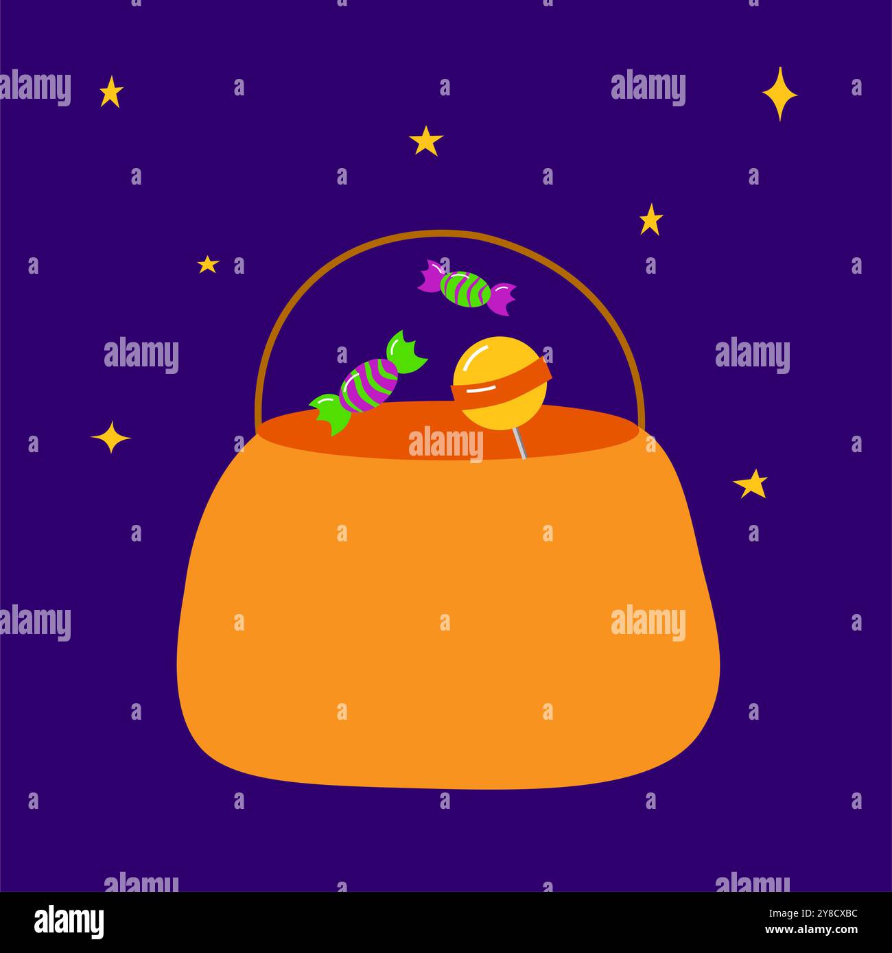 Sweet candy lollipop box Stock Vector Images - Alamy